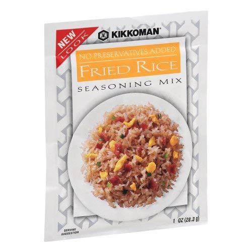 Amazon.com : Kikkoman Fried Rice Seasoning Mix, 1-ounce Pack (Pack of ...
