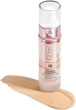 Amazon.com : Revolution IRL Filter Longwear Foundation F6 : Beauty ...