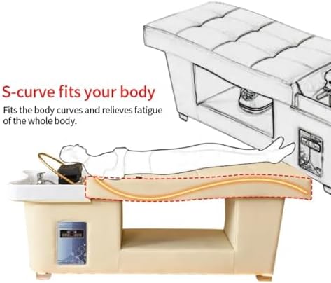 Massage Shampoo Bed Head Spa Equipment Thai Massage Beauty Bed ...