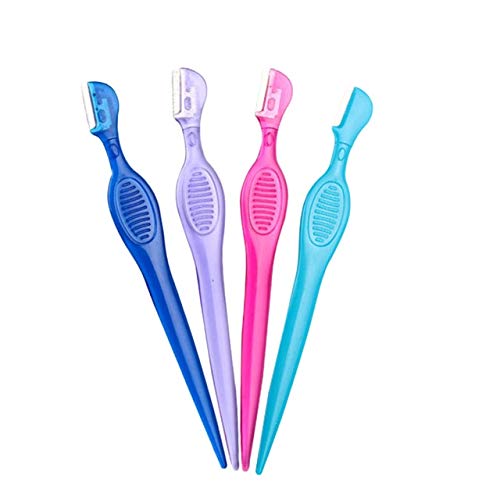 Buy RVS 1 Pc Straight Handle Eyebrow Trimmer Razor Mini Blade Facial ...