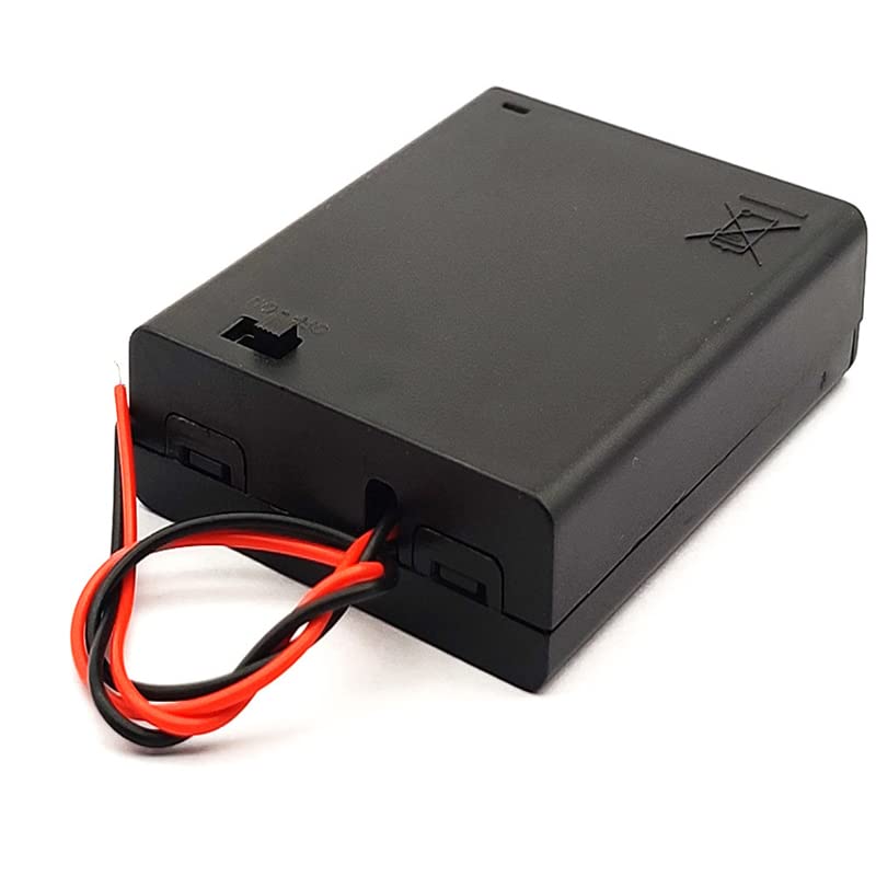 Snapklik.com : 4Pcs 4 X AA Battery Holder And Screws,AA DIY Battery ...