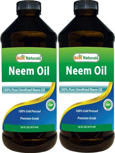 Amazon.com : Best Naturals 100% Pure Neem Oil, 100% Cold Pressed and ...