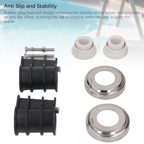 Xiuganpo Swimming Pool Ladder Bolts and Nuts, 304 Stainless Steel ...