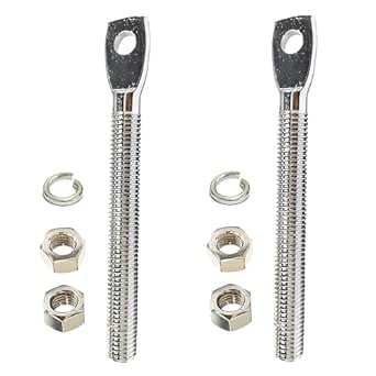 Amazon.com: 2PK 09124 Replacement Trip Spring Eye Bolt 5/8" for Meyer ...