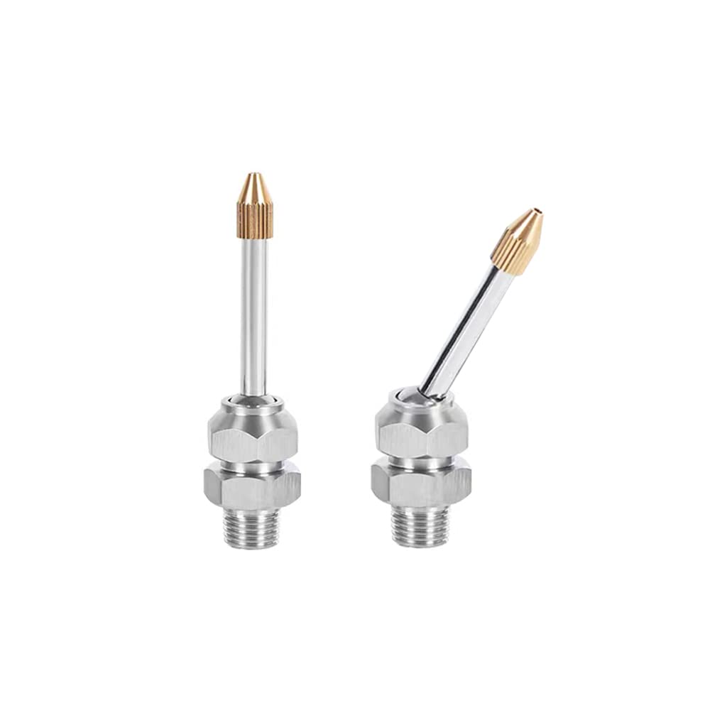 Buy PGFUN 2 Pcs 1/8" PT x 10/30/50mm Coolant Pipe with Brass Cap ...