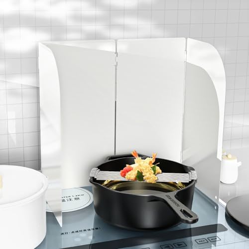 Amazon.co.jp: ottosvo Range Guard, Oil Splash Guard, For Induction and ...