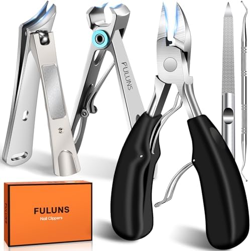 Amazon.com : Toenail Clippers for Thick Toenails for Seniors, Slanted ...