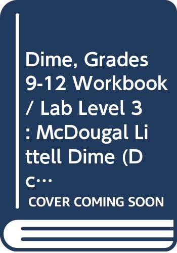 Amazon | Dime, Grades 9-12 Workbook / Lab Level 3: McDougal Littell ...
