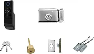 Electronic Deadbolt Door Lock, Waterproof Outdoor Smart IP65 ...