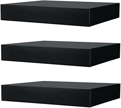 Amazon.com: Ikea Floating Wall Lack Shelf (3, Black) : Home & Kitchen