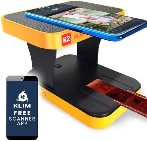 Amazon.com: KLIM K2 Mobile Film Scanner 35mm + New + Positive ...