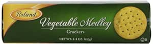 Amazon.com: Roland Vegetable Medley Crackers, 4.4-Ounce (Pack of 12)