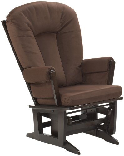 Amazon.com: Dutailier Ultramotion Modern Hoop Glider Rocker, Brown ...