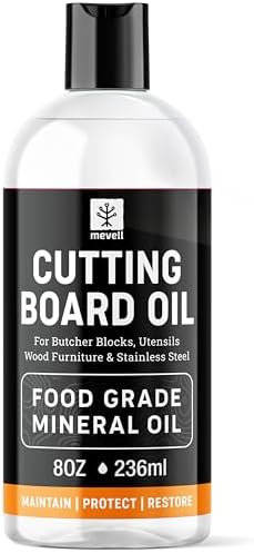 Amazon.com: The Live Edge - Mineral Oil for Cutting Boards and Countertop 3OZ Food Grade Mineral ...