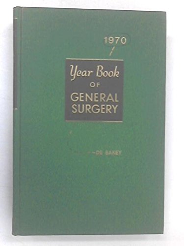The Year Book of General Surgery 1970: unknown author: Amazon.com: Books