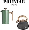 Amazon.com: POLIVIAR French Press Coffee Maker, 34 oz Coffee Press with ...
