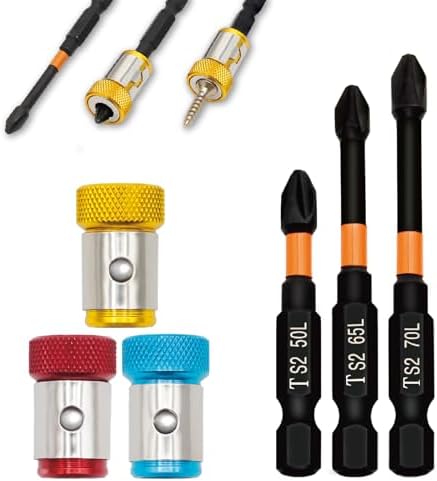 Amazon.com: Magnet Grip Pro | Magnetic Drill Bit Set | Magnetic Collar ...