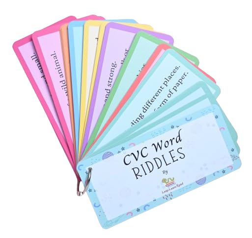 Riddle Cards Book Level 1 | Ages 3+ | Reusable Cards Book | Write -n ...