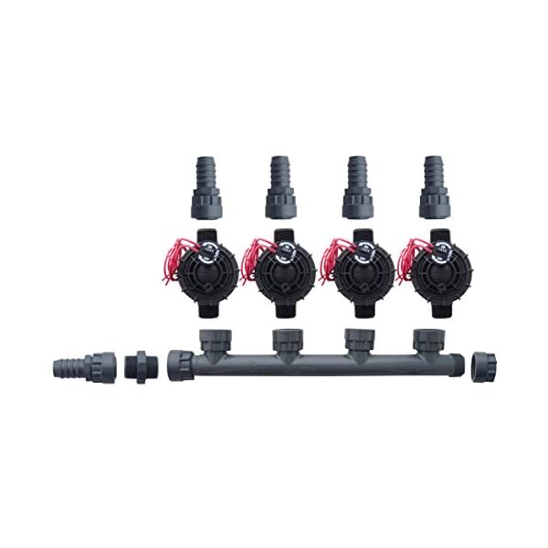 Hunter PGV100-JT-MM Dura Manifold Valve Kit Without Flow Control - Barb ...