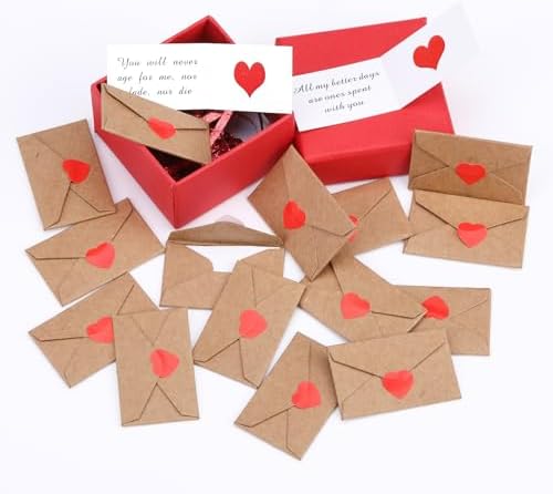Amazon.com : Juszok Mini Love Notes for Him Her Anniversary Cards Love ...