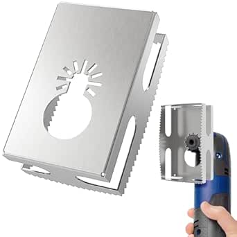 Square Slot Cutter for Dewalt & Milwaukee,Stainless Steel Square Hole ...