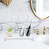 Amazon.com: DELIPPLY Vanity Bathroom Tray, Acrylic Rectangle Decorative ...