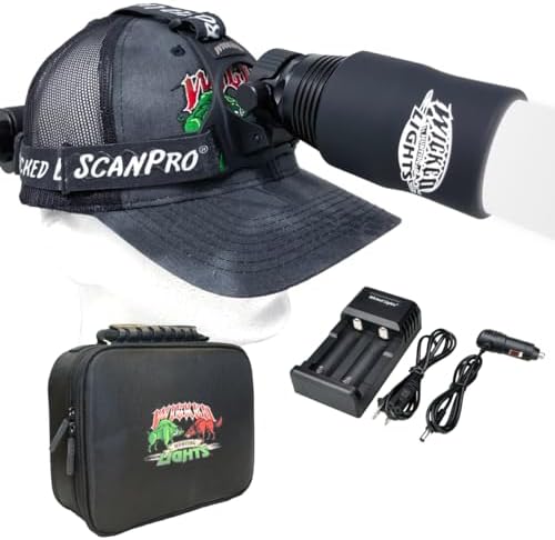 Amazon.com: Wicked Lights ScanPro iC GEN4 White Night Hunting Headlamp ...