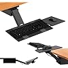 Amazon.com : Uncaged Ergonomics KT2-b Under-Desk Adjustable Height ...