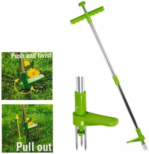 Vivo Technologies Garden Weed Puller Plant Remover Twister Tool Manual ...