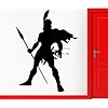 Amazon.com: Wall Stickers Vinyl Decal Sparta Spartan Warrior with Spear ...