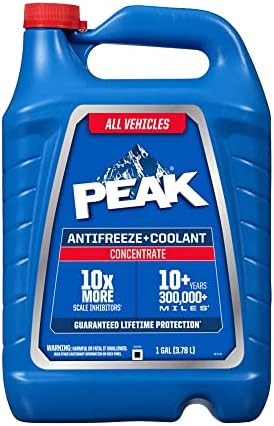 Amazon.com: PEAK Concentrate Antifreeze and Coolant for All Engine ...