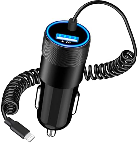 Amazon.com: [Apple MFi Certified] iPhone Car Charger Fast Charging ...