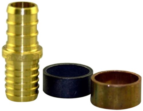 BestPEX 51250 Metal Polybutylene Adapter with Rings, 0.5" Size ...