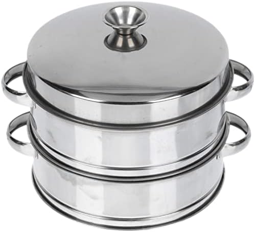 Amazon.com: Cabilock Steamer Insert Pans Stainless Steel Stackable Food ...