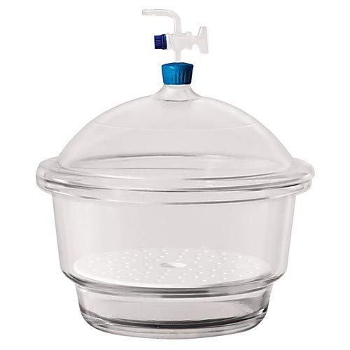 Borosil® Glass Vacuum Desiccator with Porcelain Plate and Borosilicate ...