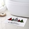 Amazon.com: LB Merry Christmas Bath Mat for Bathroom, Farmhouse Vintage ...