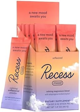 Amazon.com: Recess Mood Powder, Calming Magnesium L-Threonate Blend ...