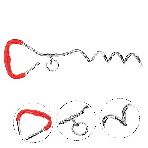 BESPORTBLE Dog Tie Stake Dog Stake Spiral Dog Ground Anchor Dog Ground ...