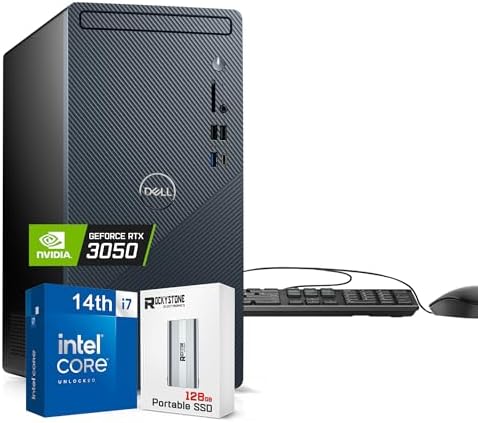 Amazon.com: Dell Inspiron 3030 Desktop Tower, 14th Gen Intel Core i7 ...