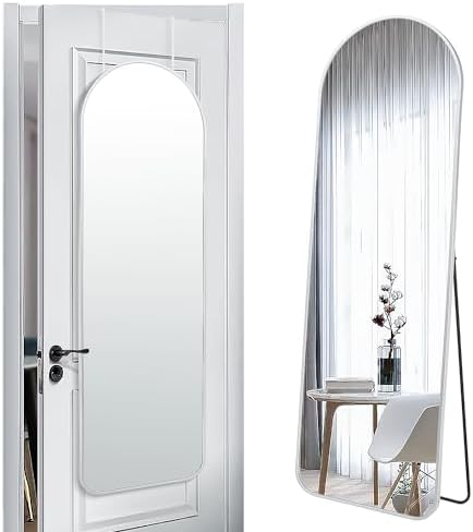 Amazon.com: SCWF-GZ 57x20 Door Hanging Full Length Mirror, Floor ...
