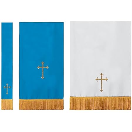 Amazon.com: Murphy Robes Reversible Latin Cross Embroidered Bible ...