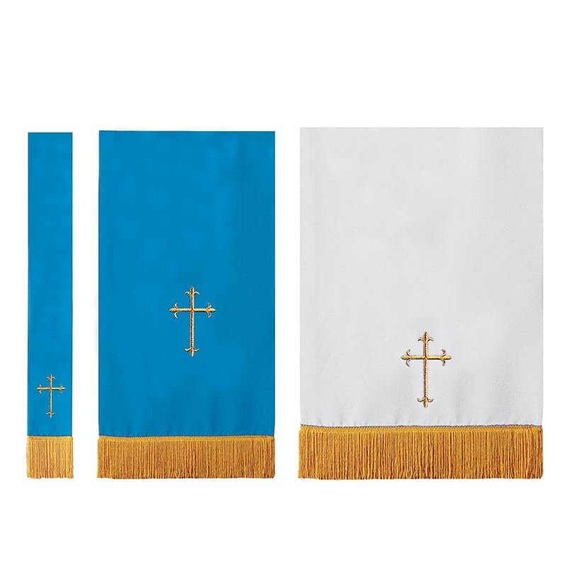 Amazon.com: Murphy Robes Reversible Latin Cross Embroidered Bible ...