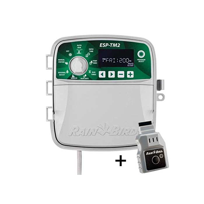 Rain-Bird ESP-TM2 Indoor Outdoor Irrigation WiFi Zone Controller Timer ...
