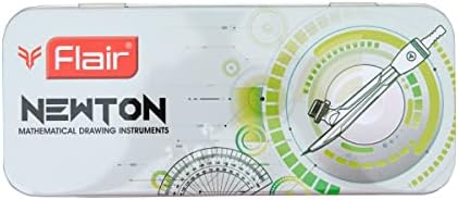 Flair Newton Mathematical Drawing Instrument Box | Double Sided Tray ...