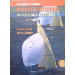 Instructor's Edition Applied Statistics in Business & Economics CD ...