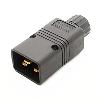 Amazon.com: UPS Power IEC Male C20 Plug Power Cord Cable Plug Rewirable ...