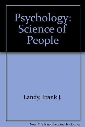 Psychology: The Science of People: Frank J. Landy: 9780137335107 ...