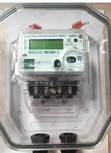 L&T Sub Meter Single Phase LCD Display 10-60Amp with Box : Amazon.in ...