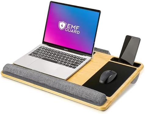 Amazon.com: EMF Guard Lap Desk for Laptop with EMF Blocker Protection ...