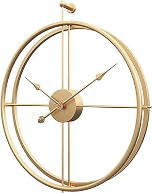 Amazon.com: YISITEONE Classical Large Decorative Wall Clock with ...